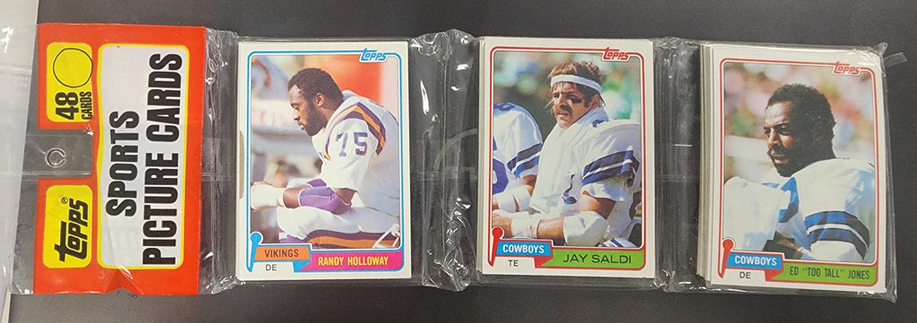 1981 Topps Football Rack Pack – Three Stars Sportscards
