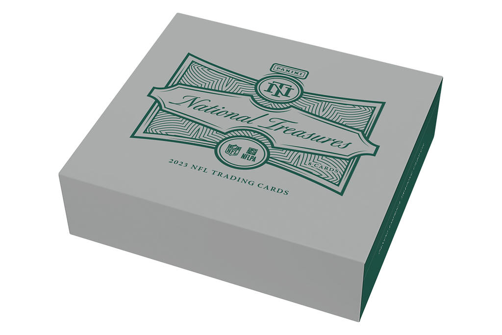 2023 Panini National Treasures Football Hobby Box - 4 Box Case – Three ...