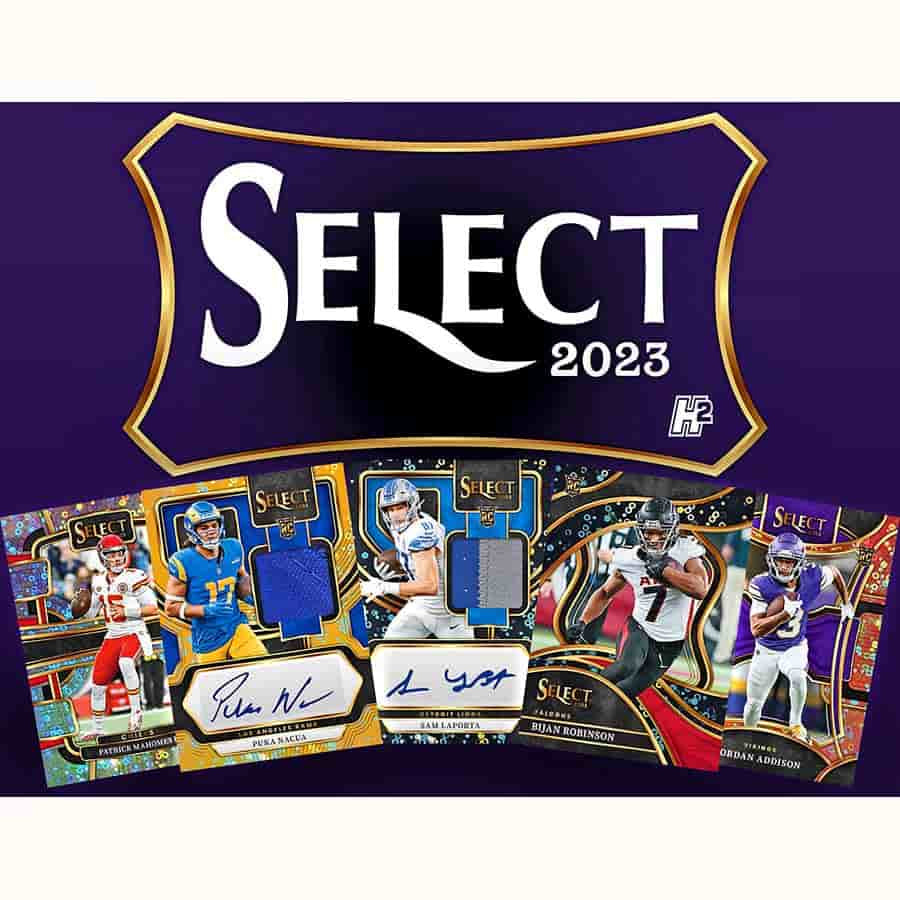 2023 Panini Select Football H2 Hobby Box – Three Stars Sportscards