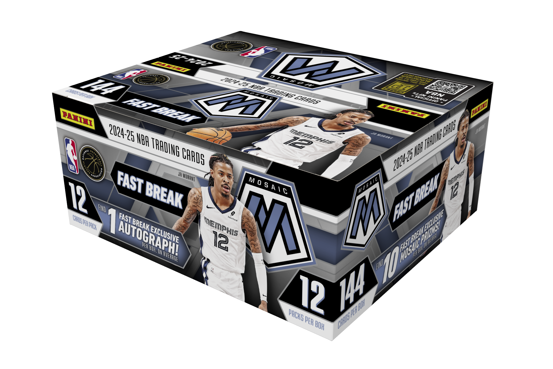 2024-25 Panini Mosaic Fast Break Basketball Hobby Box – Three Stars ...