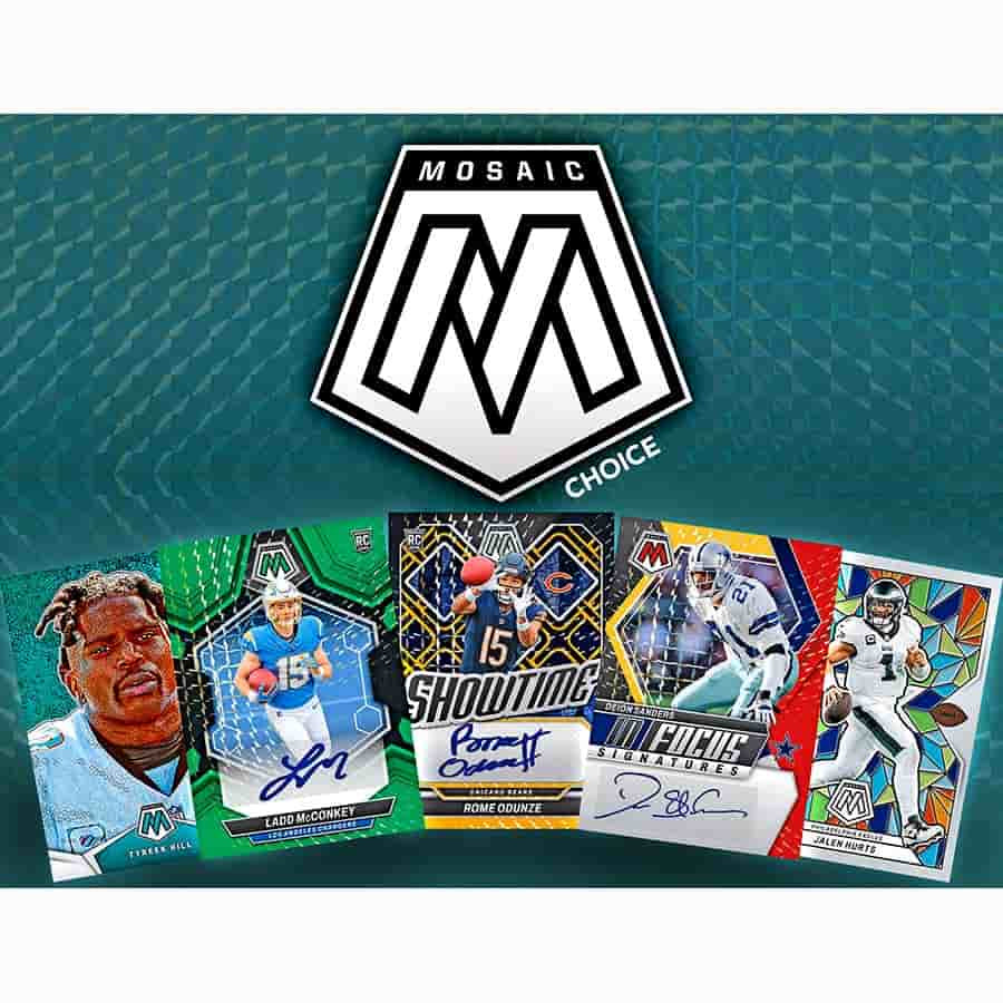 2024 Panini Mosaic Choice Football Hobby Box – Three Stars Sportscards