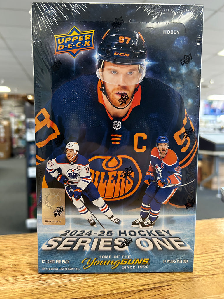 2024-25 Upper Deck Series 1 Hockey Hobby Box – Three Stars Sportscards