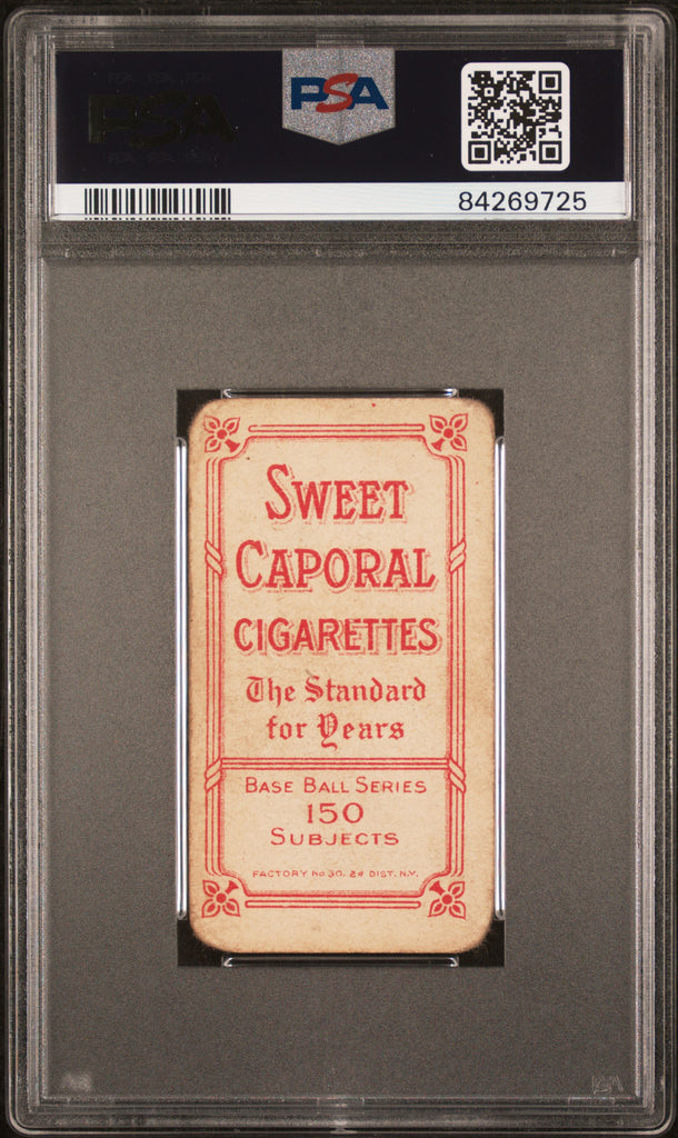 Ed Hahn 1909-11 T206 Sweet Caporal 150/30 PSA 1.5 Fair – Three Stars ...