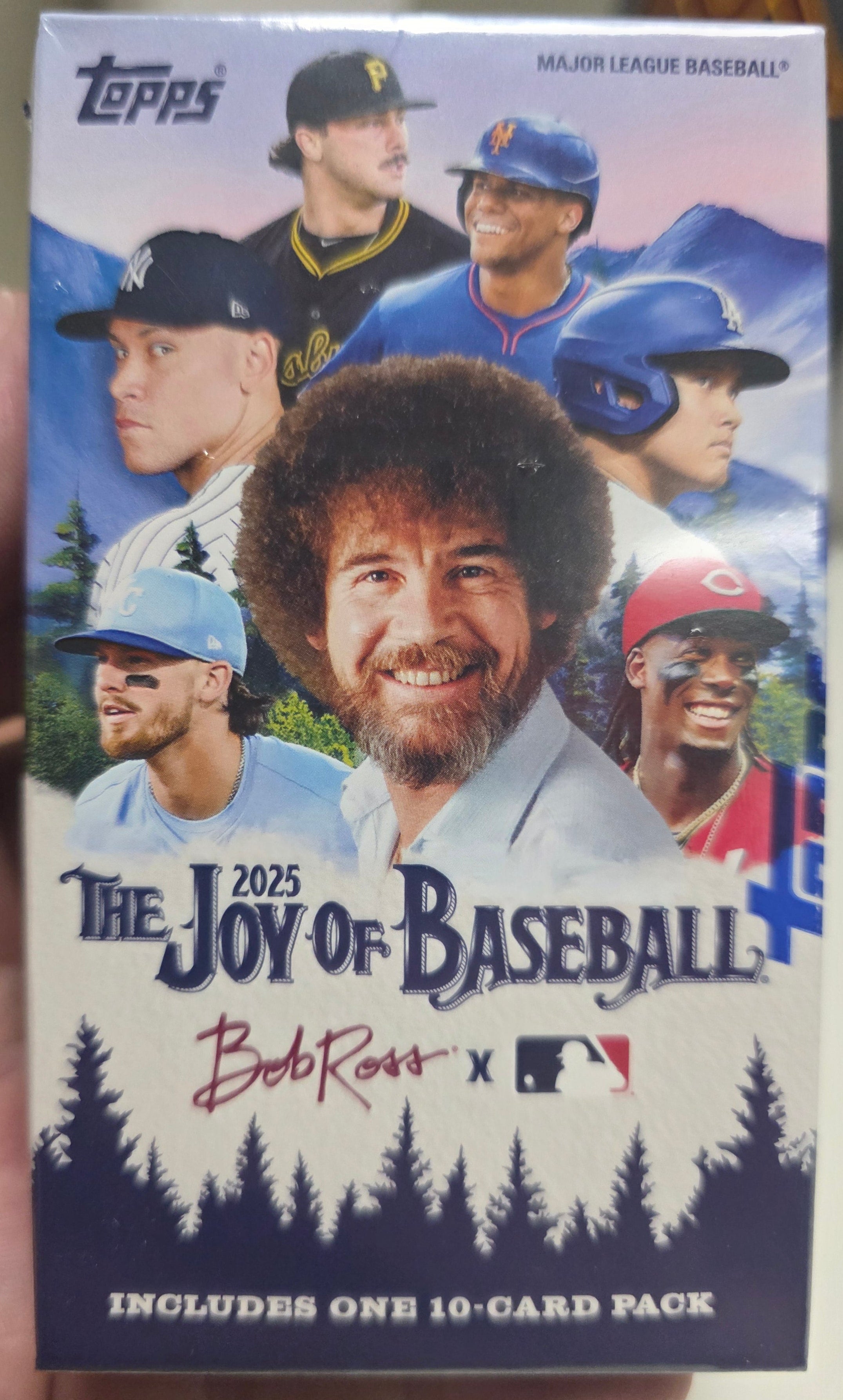 2025 Topps The Joy of Baseball Bob Ross Happy Little Box – Three Stars ...