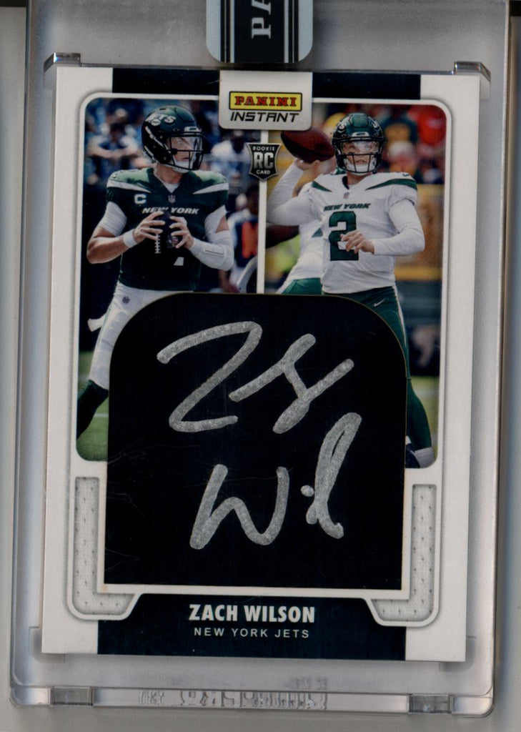 Zach Wilson 2021 Panini Instant Zach Wilson Home and Away 3/10 – Three ...