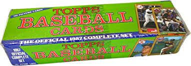 1987 Topps Baseball Factory Set (Green Box) – Three Stars Sportscards