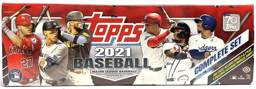 2021 Topps Complete Baseball Factory Set – Three Stars Sportscards