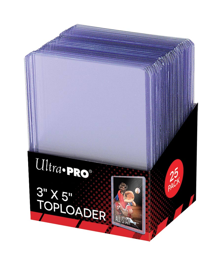 ULTRA PRO 3X5" TALL TOP LOAD Pack (25) – Three Stars Sportscards