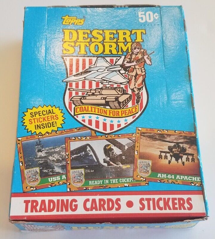 1991 Topps Desert Storm Box – Three Stars Sportscards