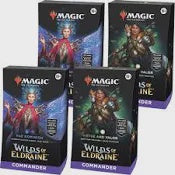 Magic The Gathering Wilds of Eldraine Commander Deck - 4 Deck Set ...